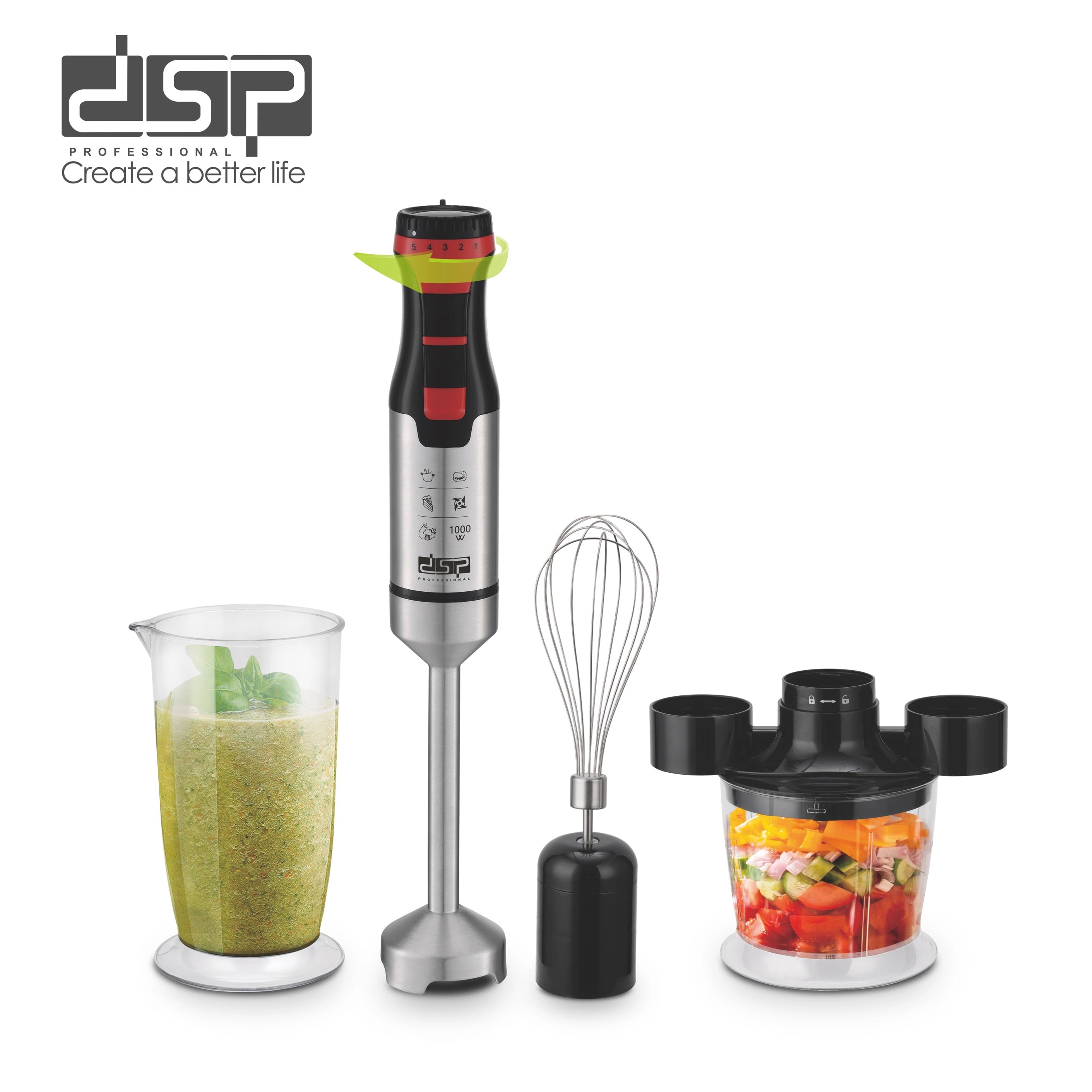 5-in-1 Hand Blender KM1157 – dsp-eg